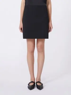 Max Mara Stretch Gabardine Mini Skirt