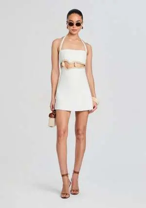 Azulu Kleio Cut-out Mini Dress