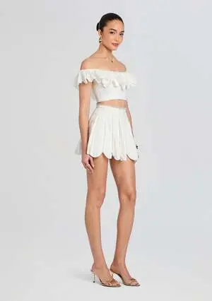 Azulu Nela Linen Shorts