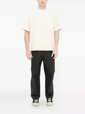 JOE CHIA Raw-cut-hem T-shirt