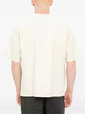 JOE CHIA Raw-cut-hem T-shirt
