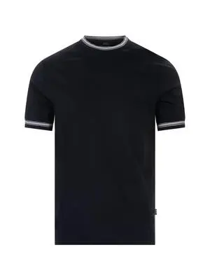 BOSS Stripe-trim T-shirt