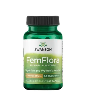 SWANSON Femflora Feminine Probiotic Supplement For Supports Oral - No Color