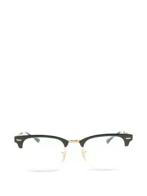 Ray-ban Clubmaster Square-frame Eyeglasses - Gold