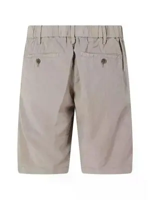 MYTHS Elasticated Drawstring Shorts - Neutrals