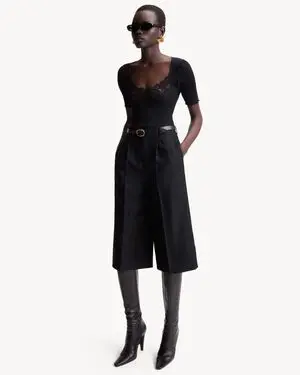 Saint Laurent 77 Boots In Smooth Leather - Brown