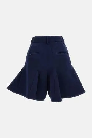 Anrealage Flared Shorts With Triangular Inserts