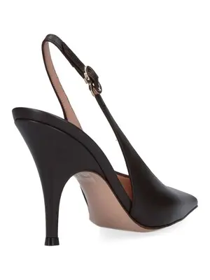 GIANVITO ROSSI Sofia 95 Slingback Pumps - Brown