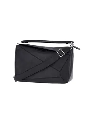 Loewe Large "puzzle" Shoulder Bag - Black