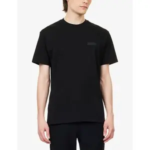 Givenchy Appliqué Logo Cotton T-shirt - Black