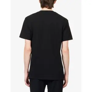 Givenchy Appliqué Logo Cotton T-shirt - Black