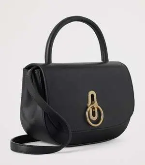 Mulberry Small Amberley Top-handle Bag - Black