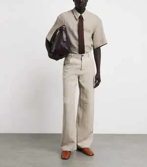 Séfr Linen Dao Short-sleeve Shirt