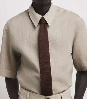 Séfr Linen Dao Short-sleeve Shirt