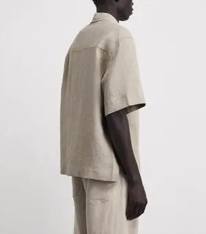 Séfr Linen Dao Short-sleeve Shirt