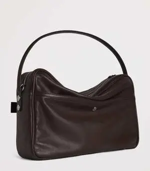 Acne Studios Leather Shoulder Bag - Brown