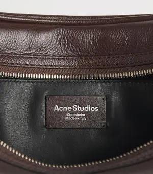 Acne Studios Leather Shoulder Bag - Brown