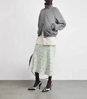 Acne Studios Checked Jacquard Bomber Jacket