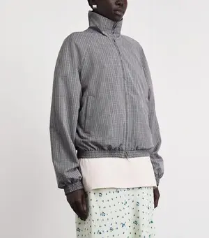 Acne Studios Checked Jacquard Bomber Jacket