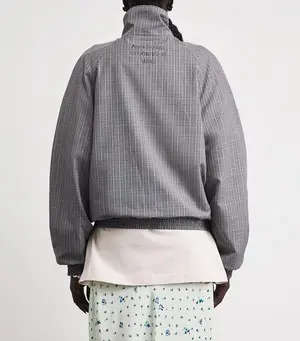 Acne Studios Checked Jacquard Bomber Jacket
