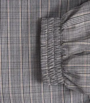 Acne Studios Checked Jacquard Bomber Jacket
