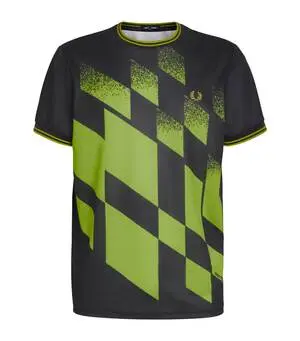 Fred Perry Tennis Print Anchor T-shirt