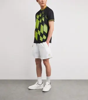 Fred Perry Tennis Print Anchor T-shirt