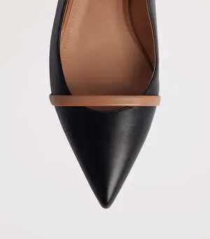 MALONE SOULIERS Leather Maureen Mules With Pointed Toe - Black