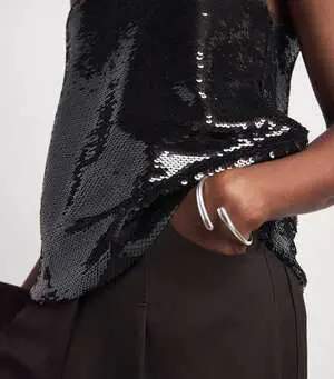 ESSE STUDIOS Sequined Sleeveless Top