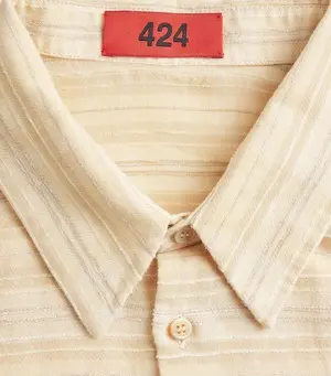 424 Cotton-blend Stripe Shirt