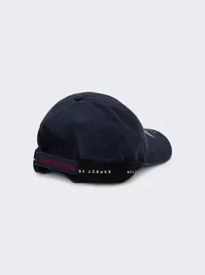 Martine Rose Roll Back Cap - Navy
