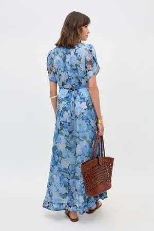 Rixo Novara Chelsea Floral Maxi Dress