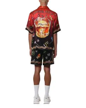 Casablanca Casa Club Sunset Silk Shirt