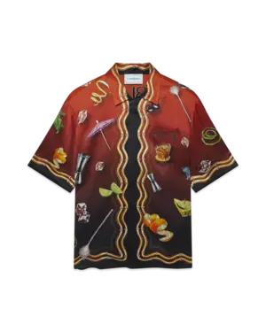 Casablanca Casa Club Sunset Silk Shirt
