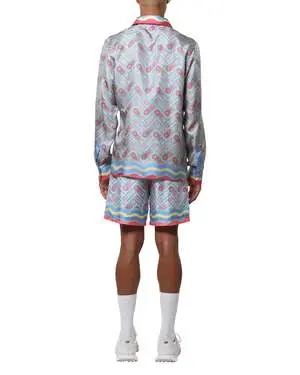 Casablanca Candy Ping Pong Silk Shirt