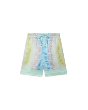 Casablanca Masao San Silk Shorts