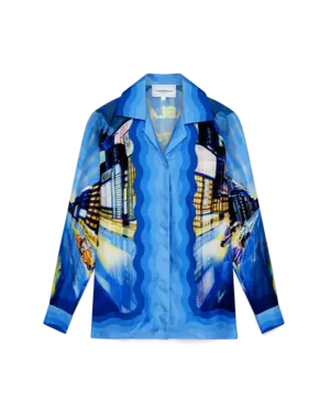 Casablanca Tokyo Night Silk Shirt