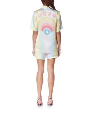 Casablanca Casa Shell Wave Silk Shirt