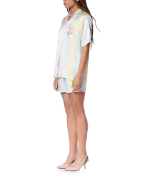 Casablanca Casa Shell Wave Silk Shirt
