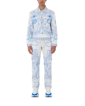 Casablanca Printed Denim Jacket