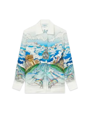 Casablanca Le Vol Ideal Silk Shirt