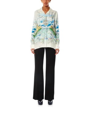 Casablanca Le Vol Ideal Silk Shirt