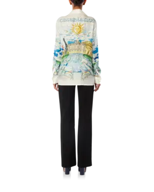 Casablanca Le Vol Ideal Silk Shirt