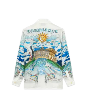 Casablanca Le Vol Ideal Silk Shirt