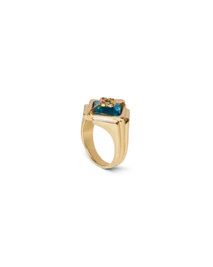 Casablanca Casa Signet Ring - Multicolor