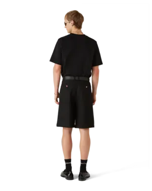Casablanca Cotton Tailored Belt Loop Shorts