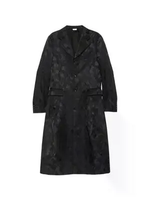 Comme Des Garçons Camouflage Jacquard Coat