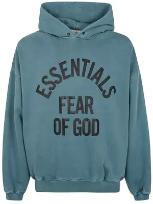 Fear Of God Hooded Sweatshirt - Blue