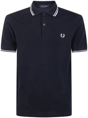 Fred Perry Button Down Polos For Men