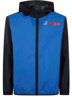 Play Comme Des Garcon Comme Des Garçons Play Zip-up Jacket - Blue